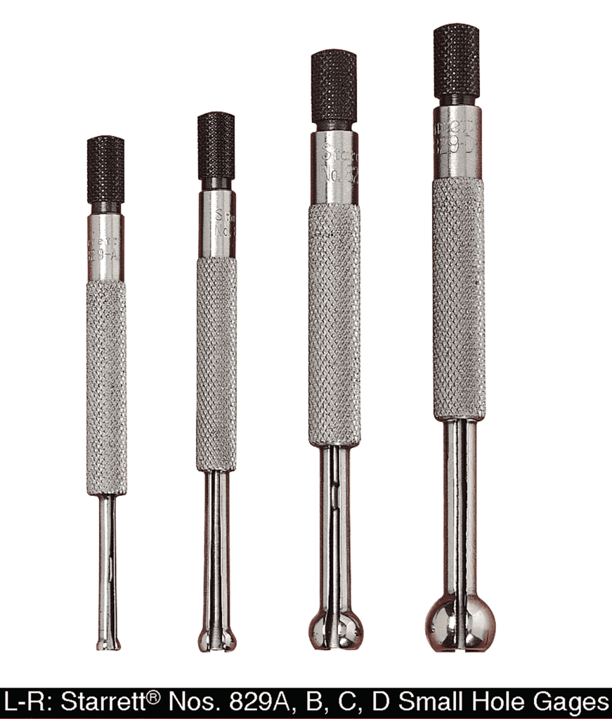 S829EZ Set 4 Hole Gauge + Case - Starrett NZ